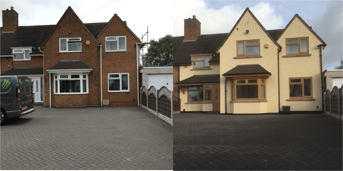 Before & After Gallery – SDM Rendering & Plastering